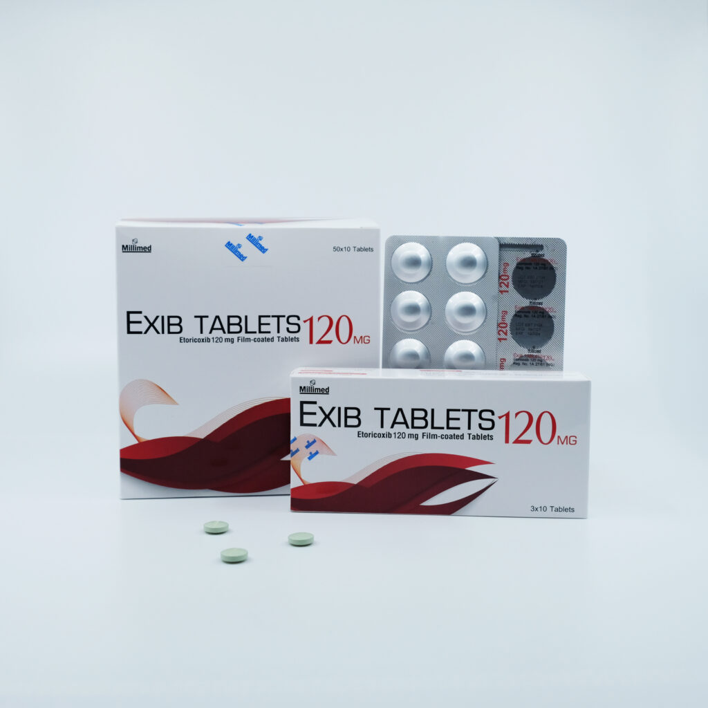 EXIB TABLETS 120MG – Mediline
